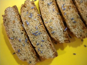 Lavender Blossom Biscotti - Marx Foods Blog