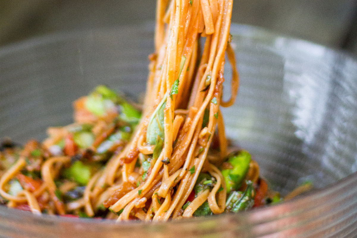 Early Summer Pasta Toss - Marx Foods Blog