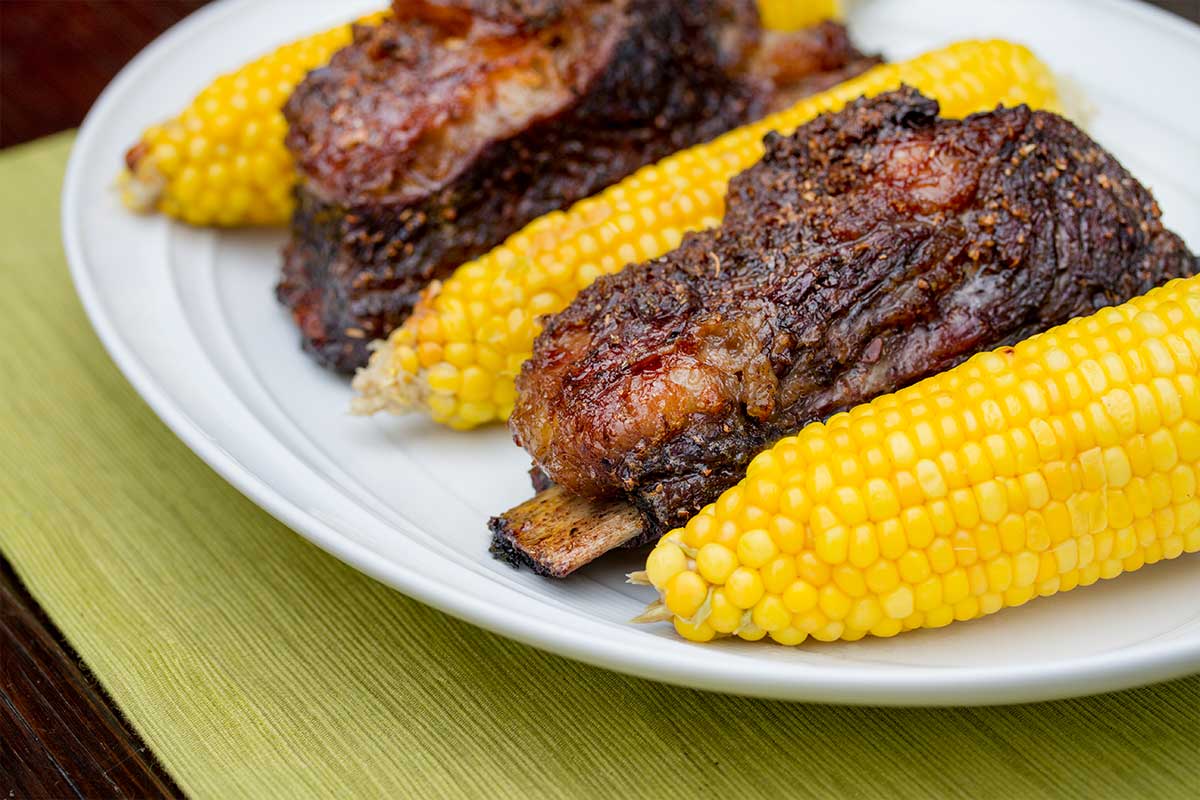 Grill-Roasted Kobe Beef Short Ribs - Marx Foods Blog